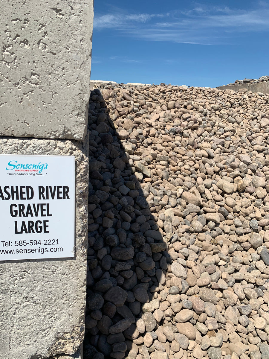 Washed River Gravel – Sensenig's Landscape Supply